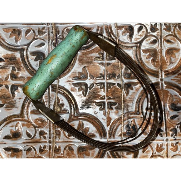 Androck | Kitchen | Vintage Green Wood Handle Androck Dough Pastry ...